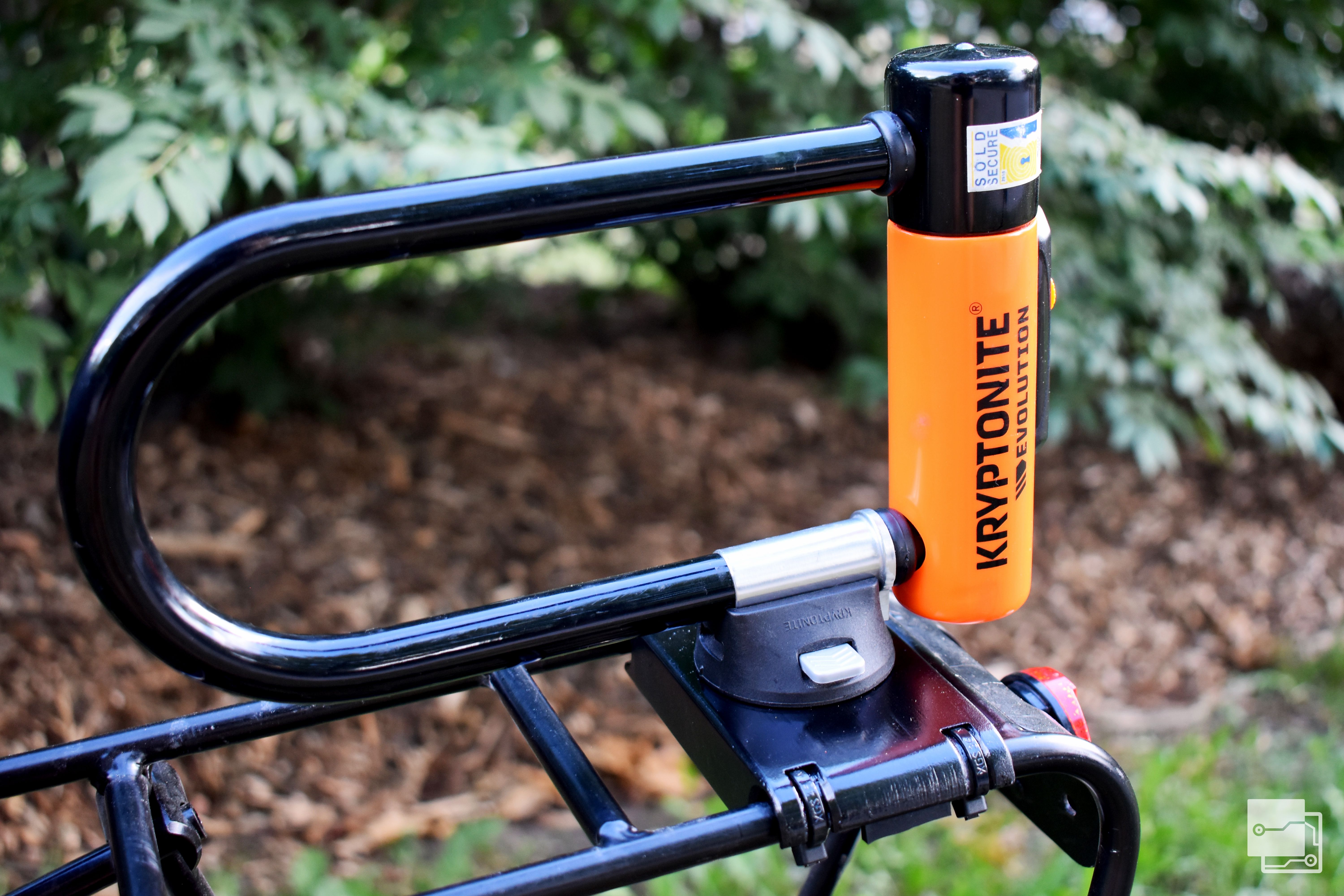 Kryptonite lock adapter for bicycle rack by Open Hardware Designs ...