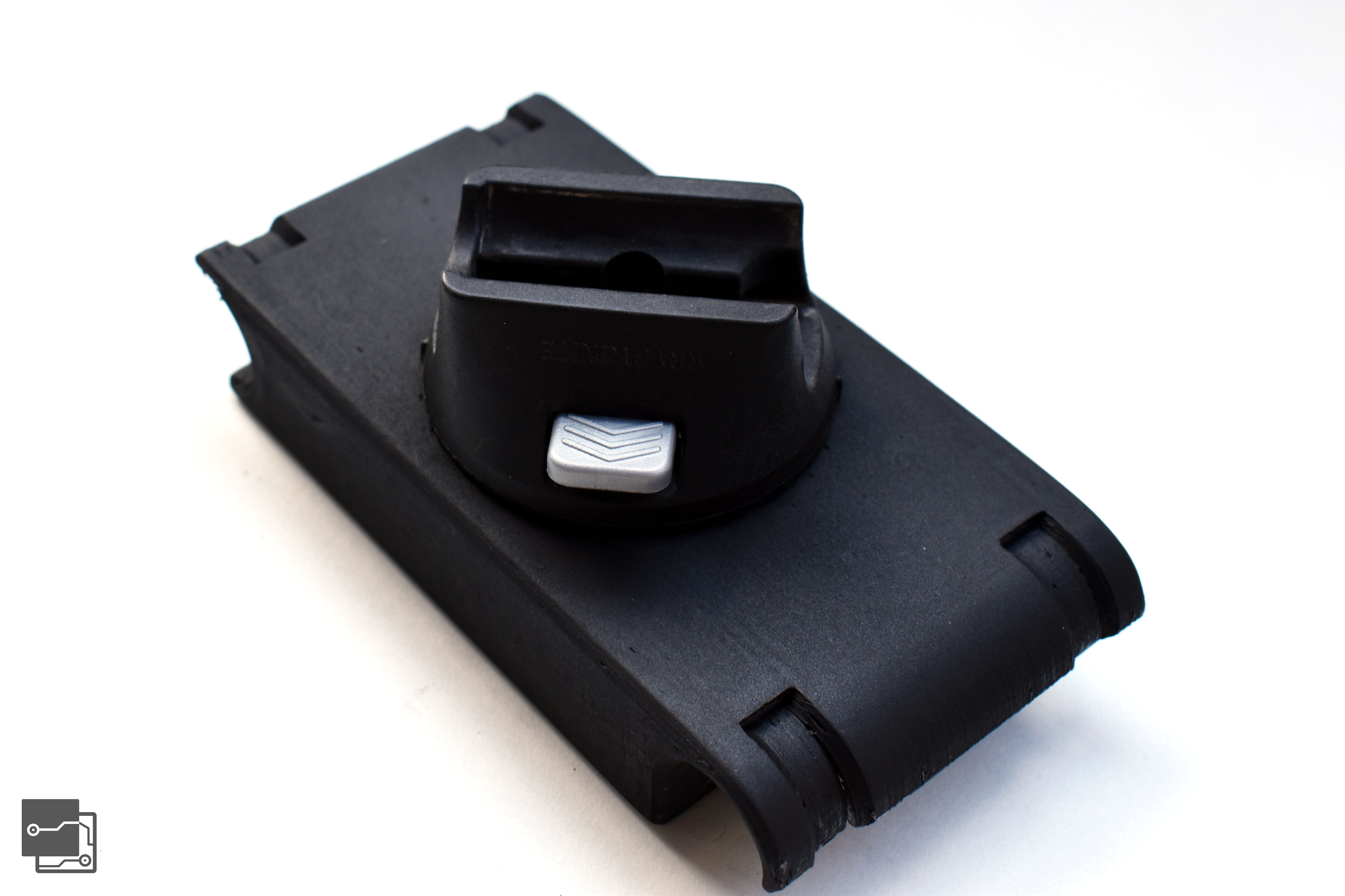 Kryptonite lock adapter for bicycle rack by Open Hardware Designs ...