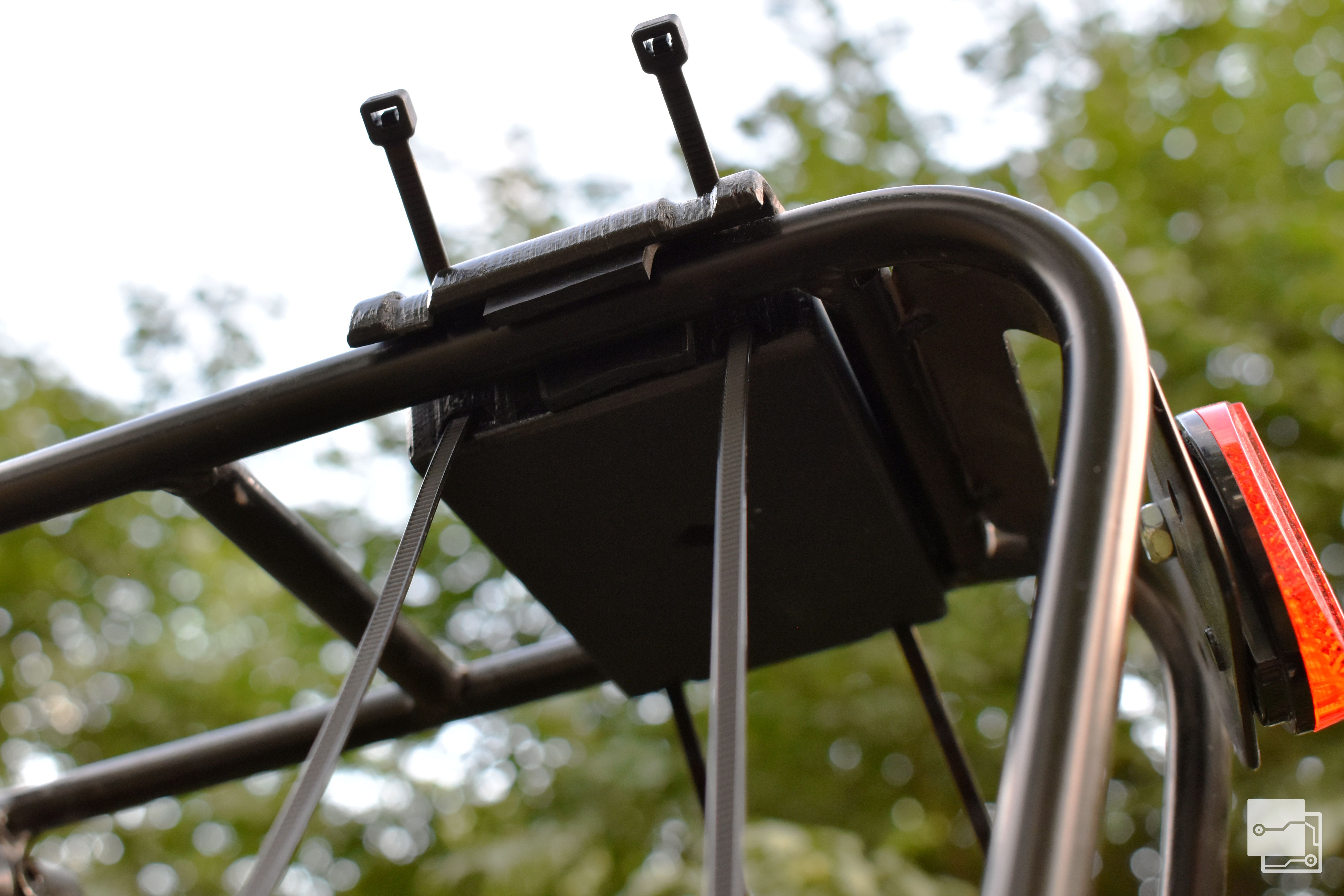 Kryptonite lock adapter for bicycle rack by Open Hardware Designs ...