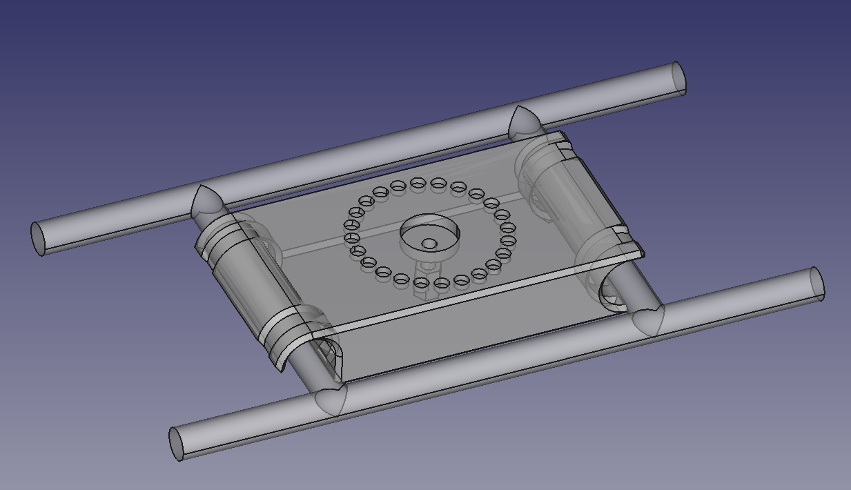 Kryptonite lock adapter for bicycle rack by Open Hardware Designs ...