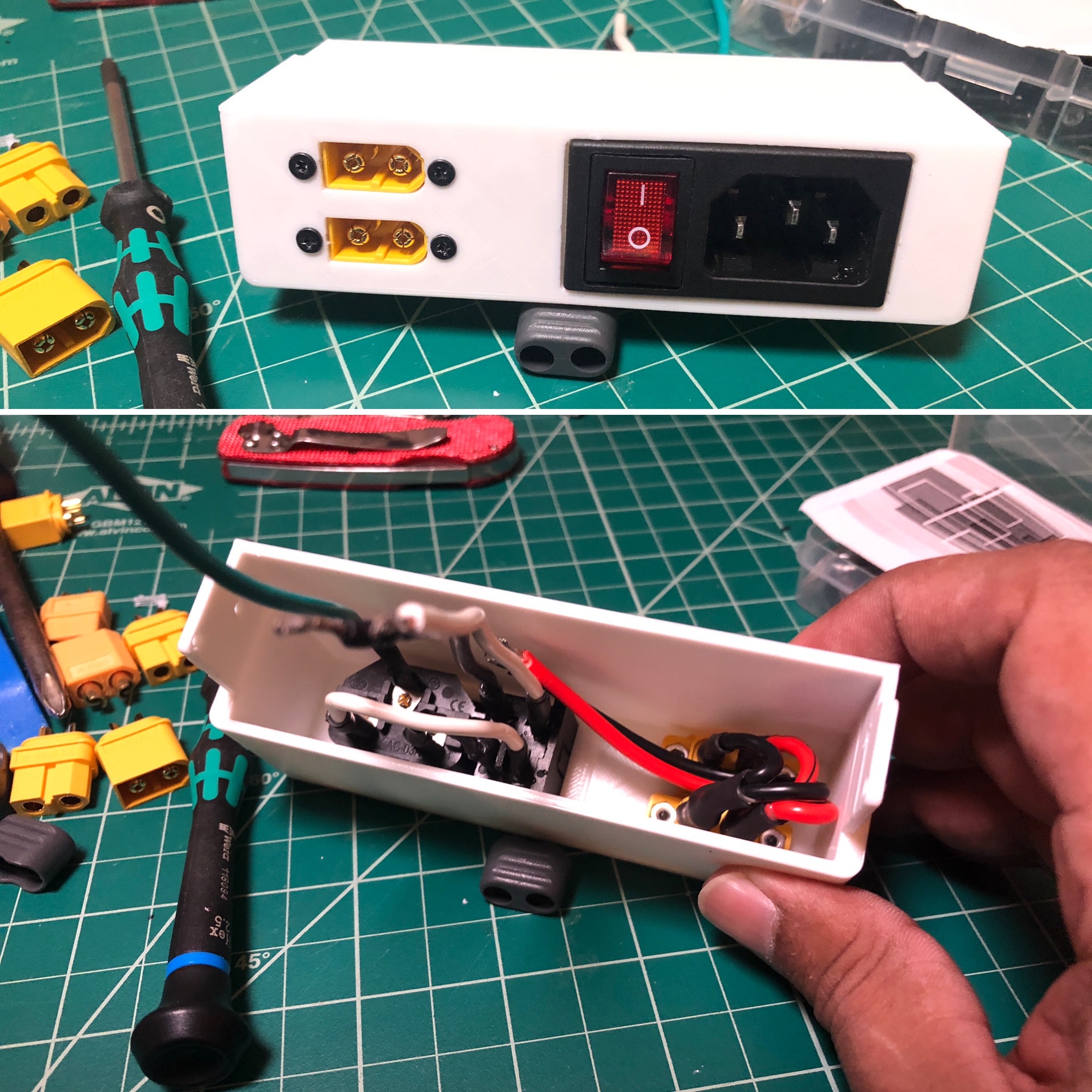 Mean Well LRS Slim Power Supply Cover by ToXIc | Download free STL ...