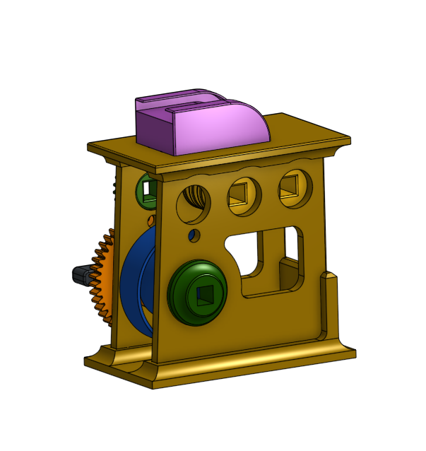 Overly Complicated Stamp Dispenser by kaje | Download free STL model ...