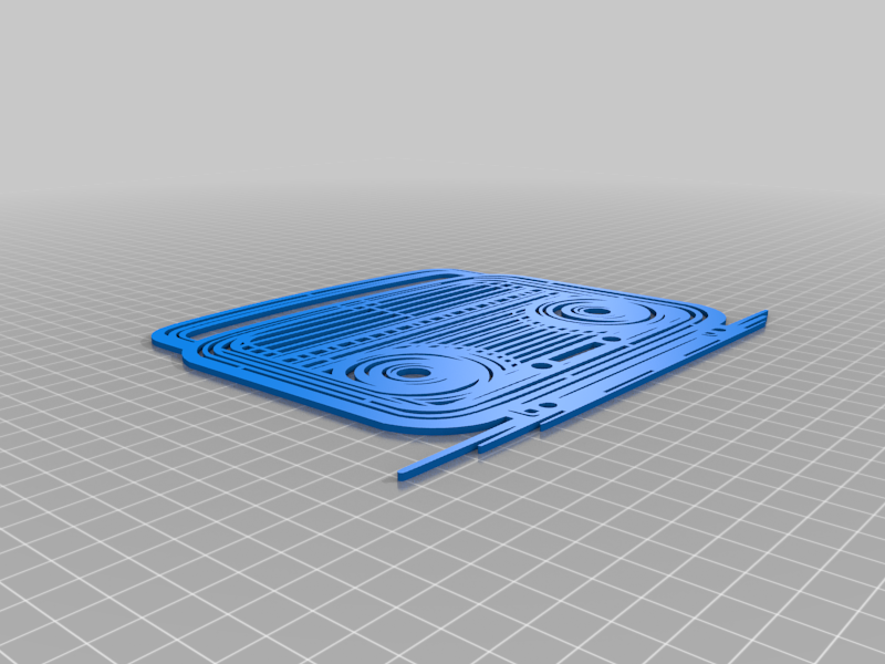 Radio wall decoration by kutnohormac | Download free STL model ...