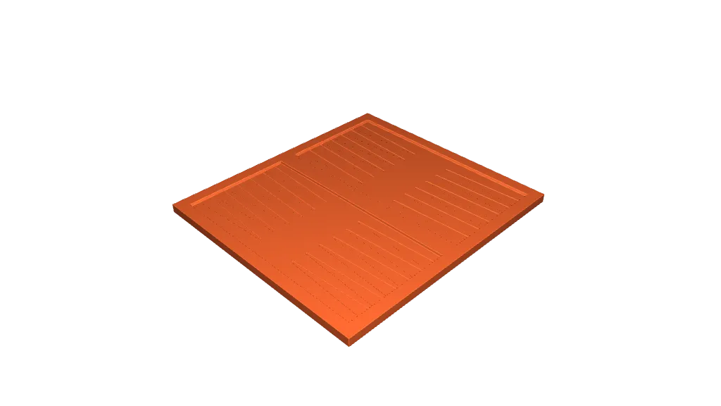 Backgammon Set Complete by Chipotle | Download free STL model | Printables.com