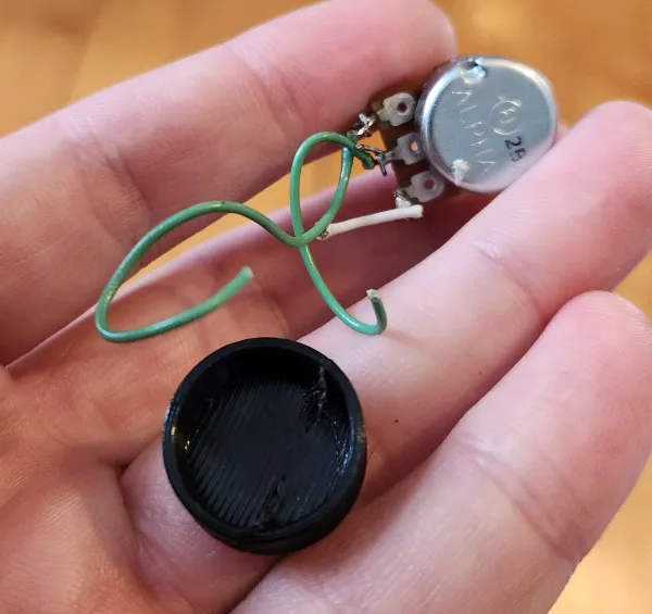 16mm Potentiometer dust cap / dust cover by FuzzyLotus | Download free ...