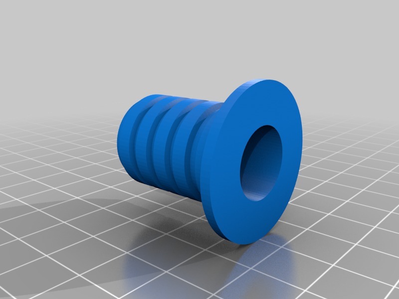 Washing machine 30mm connector by Pritack Eiderls | Download free STL ...
