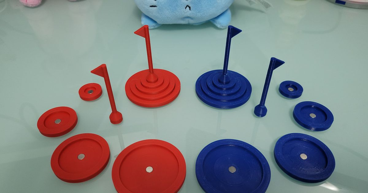 Warmachine MK4 - Nested Flags, Objectives, and Proxy Bases by Phamtom ...