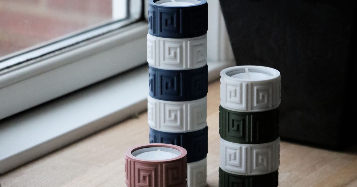 Candle V29 by Jacob Laage Kragh | Download free STL model | Printables.com