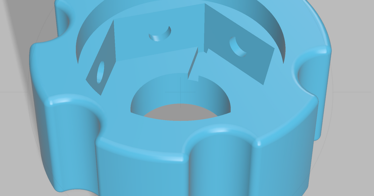 Knobs for bolts and nuts - parametric with CAD von mscalora ...