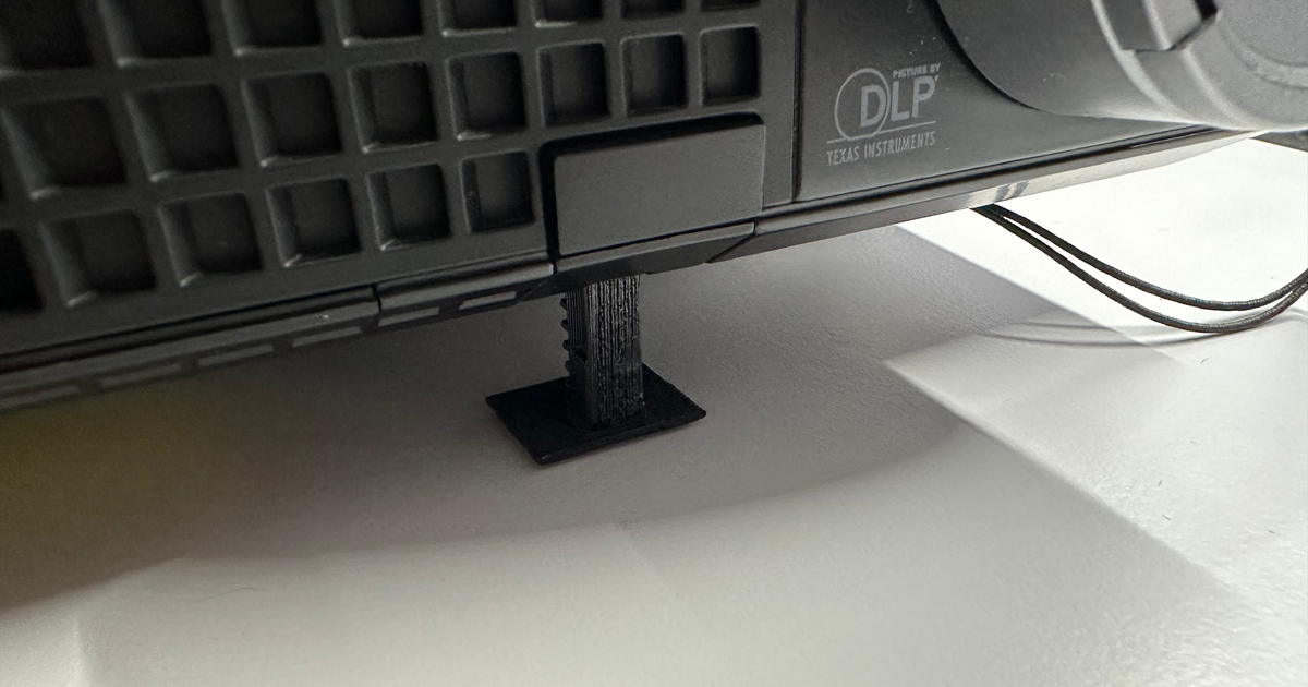 Dell Projector Adjustable Base by Stephan Küffner | Download free STL ...