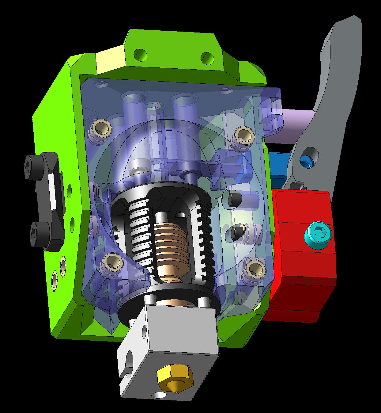 EVA3 FILAMENT CUTTER FOR DRAGON HOTEND/ORBITER2 par billyd ...