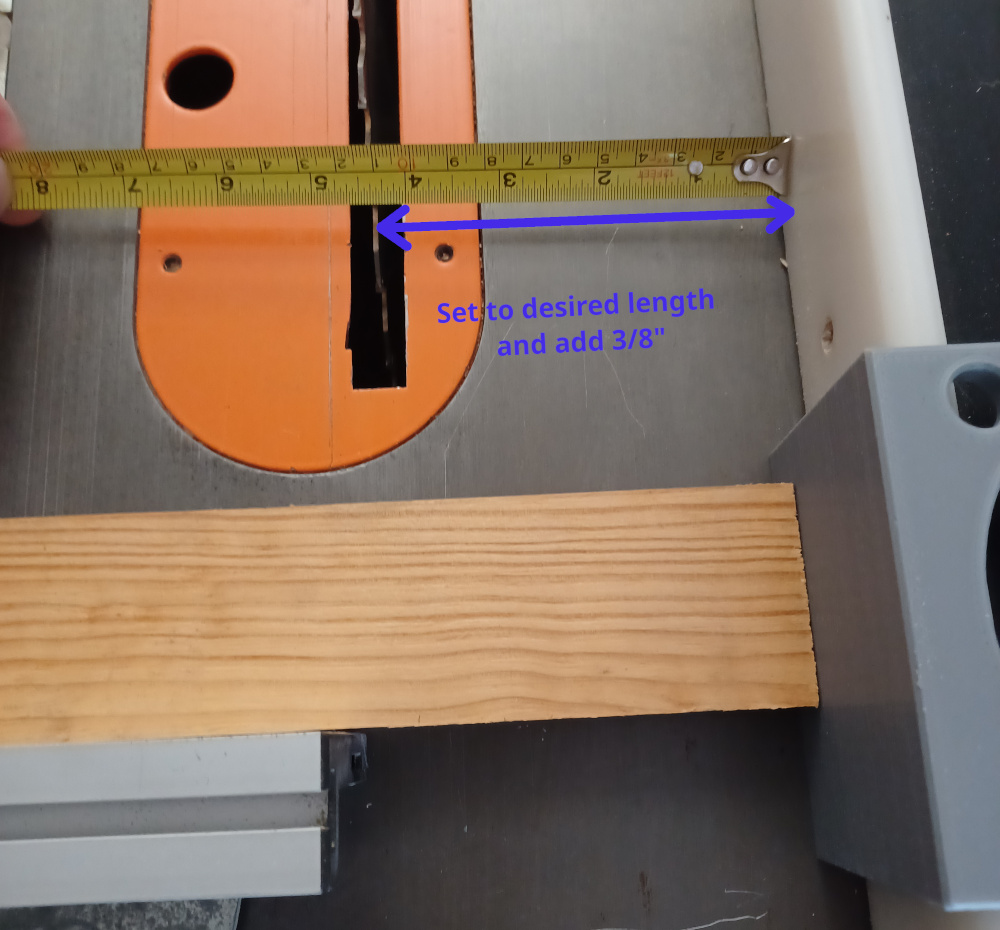 Stop Block for Table Saw by dyeater | Download free STL model ...