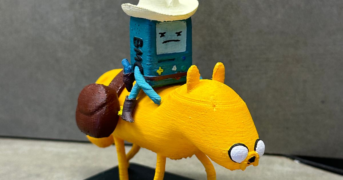 BMO and Jake (as a lazy horse) - Adventure Time por MW-Mechanical ...