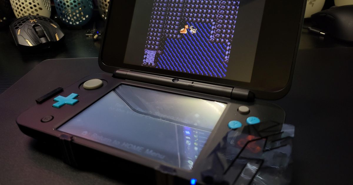 Updated New 2DS XL Soft Reset Aid by Racho | Download free STL model ...