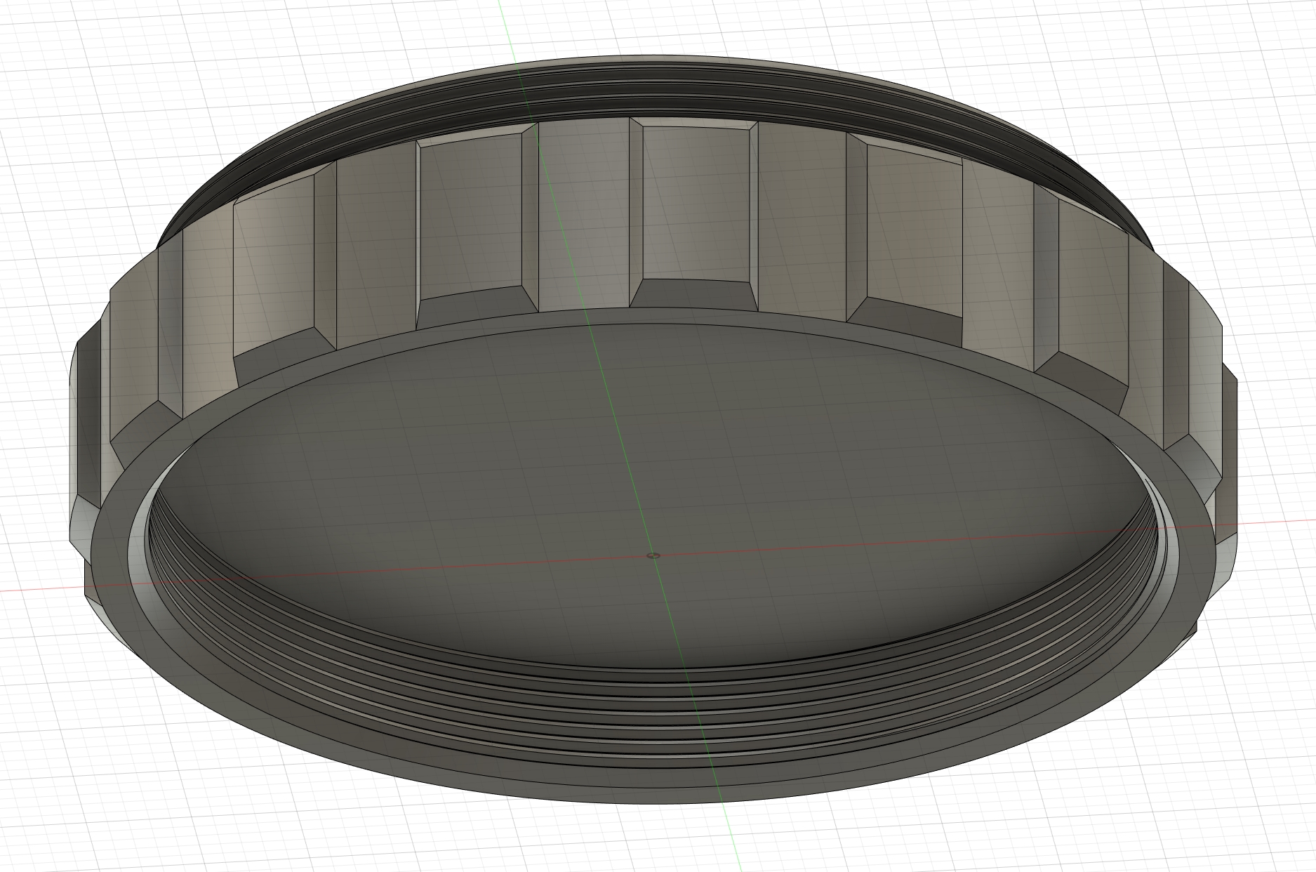 M48x0.75 dual-sided threaded dust cap, male/female par drhollen ...