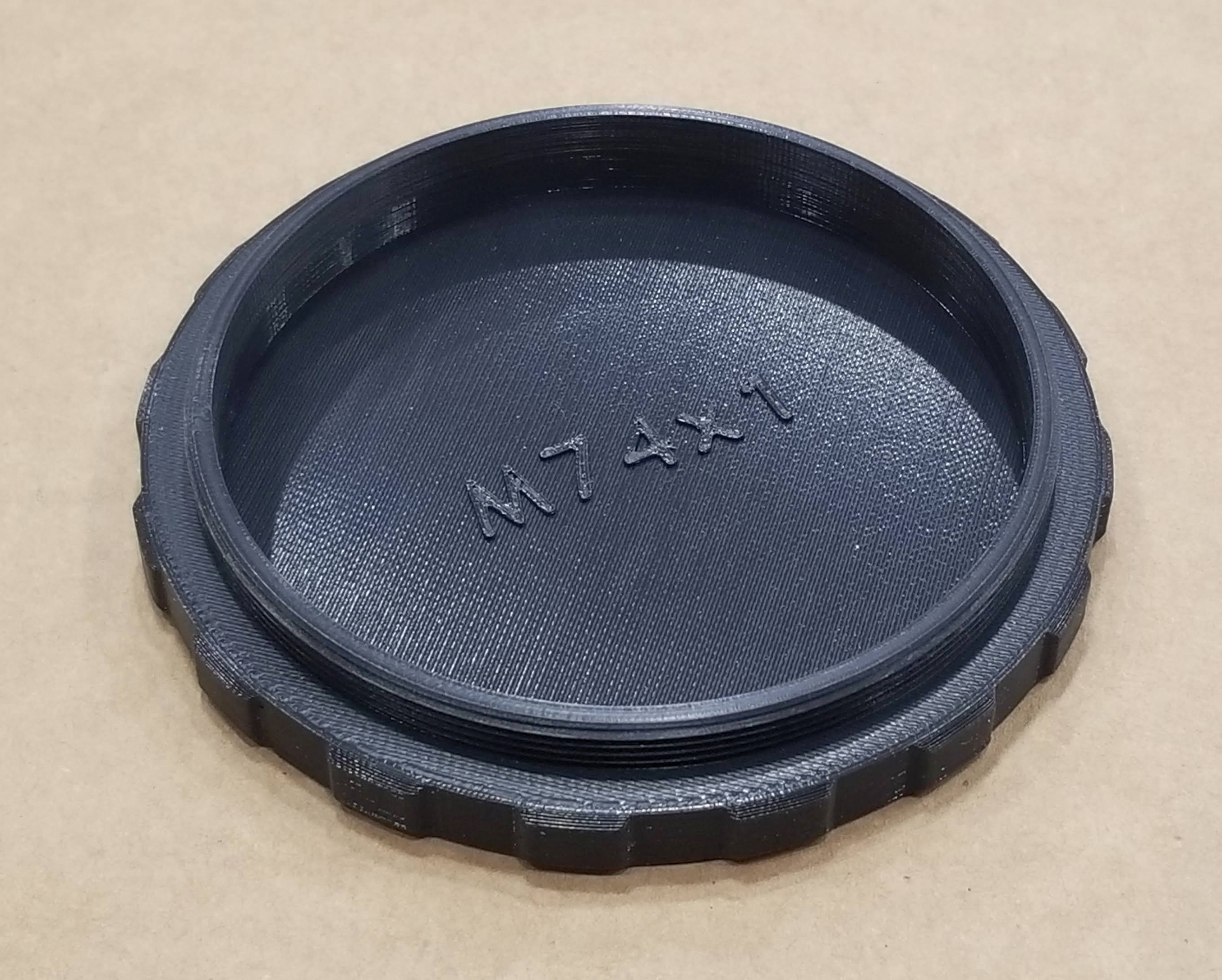 M74x1 threaded dust caps, male and female by drhollen | Download free ...