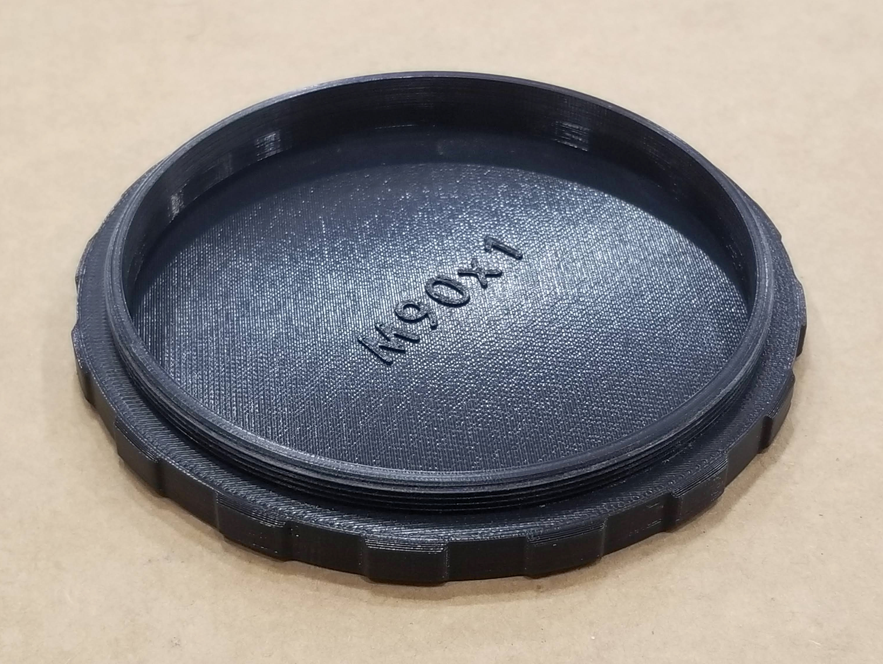 M90x1 threaded dust caps, male and female by drhollen | Download free ...