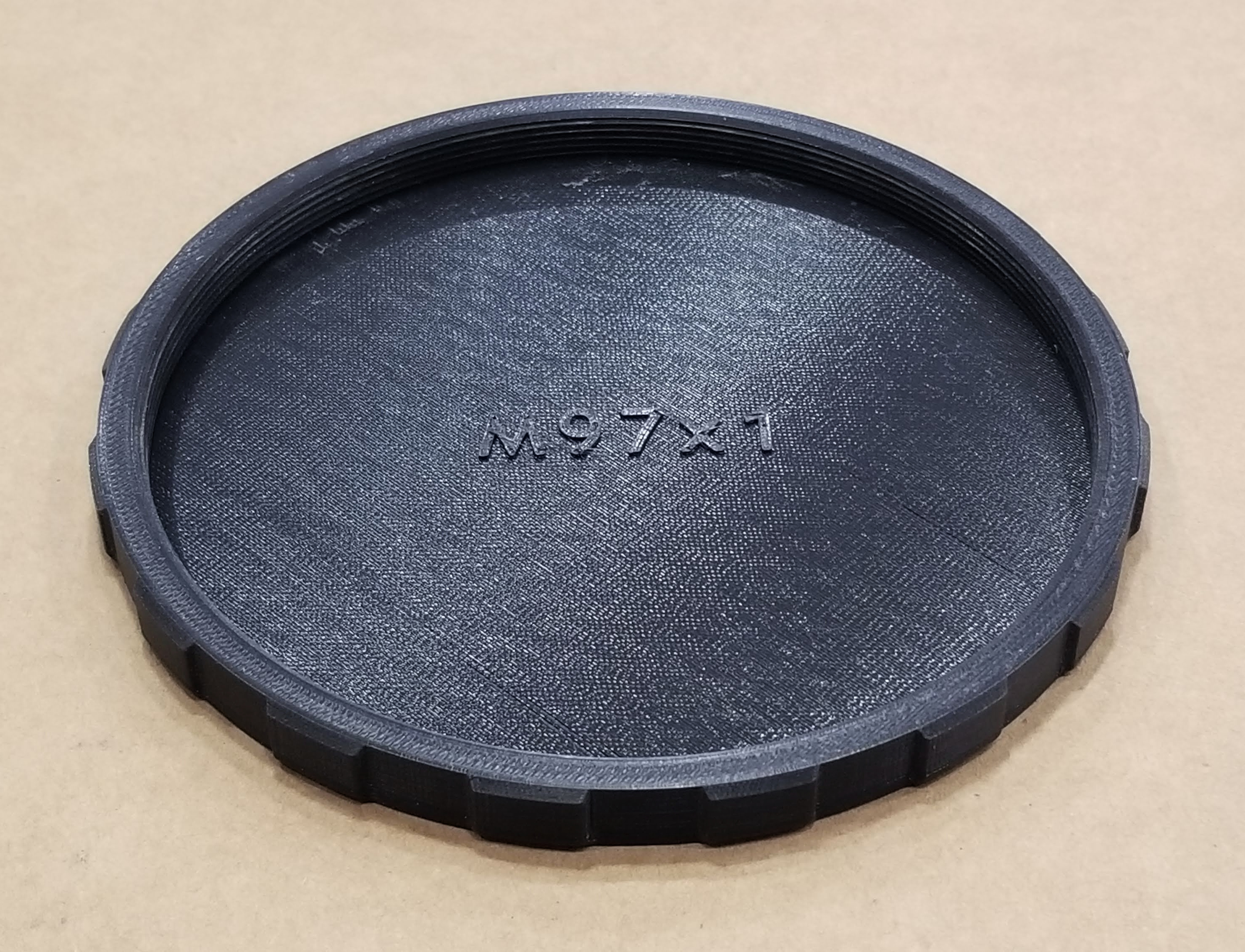 M97x1 threaded dust caps, male and female - Stellarvue by drhollen ...