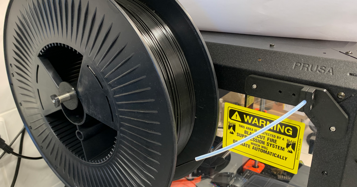 5 kg spool holder for Origina Prusa Enclosure by StenM | Download free ...