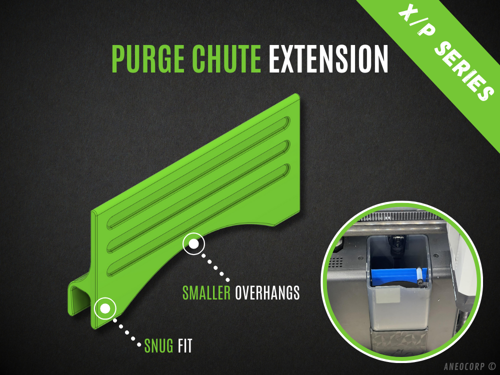 Purge Chute Extension by AneoPsy | Download free STL model | Printables.com