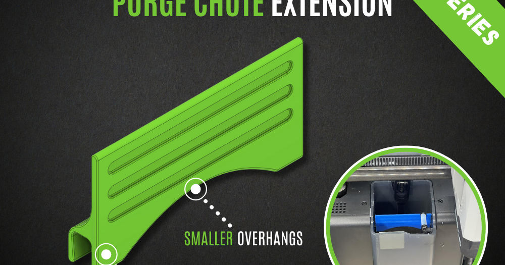 Purge Chute Extension by AneoPsy | Download free STL model | Printables.com