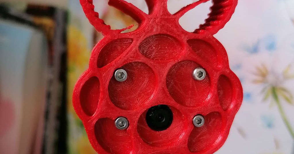 RaspiCam Raspberry camera v1.3 module tripod case by MakanMaker ...