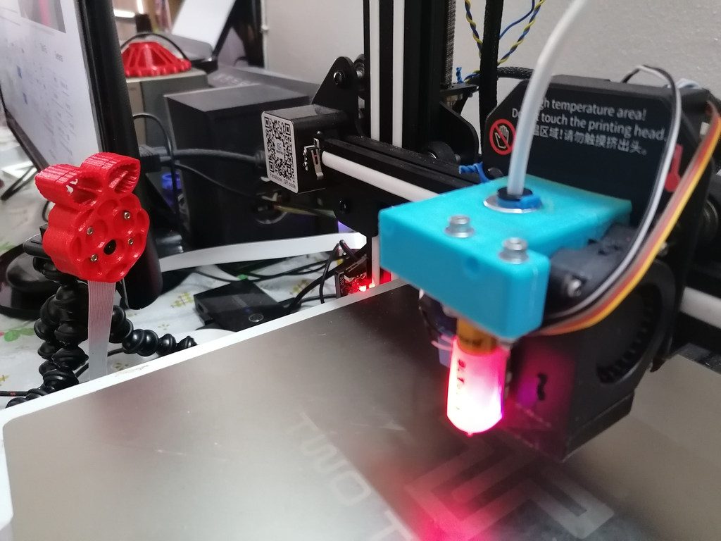 RaspiCam Raspberry camera v1.3 module tripod case by MakanMaker ...