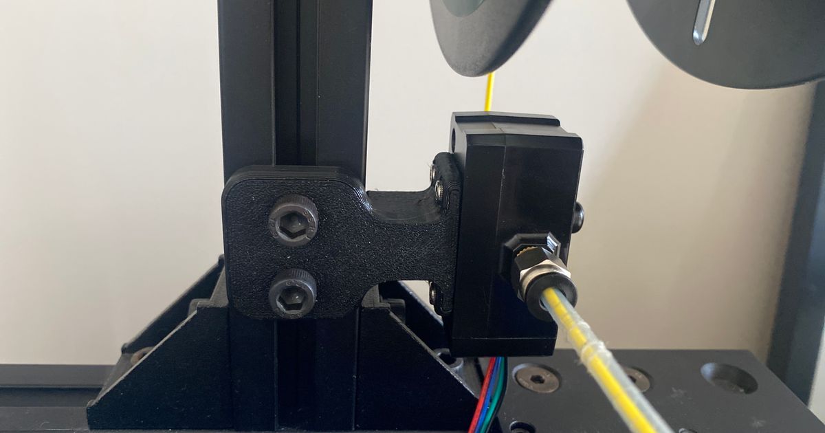 Btt Smart filament sensor 2.0 Mount for Vcore-3 spool holder. by ...