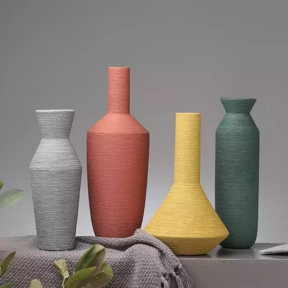 Simple Ceramic Vase - Home Decoration (Full set) by CalebTimoteo ...