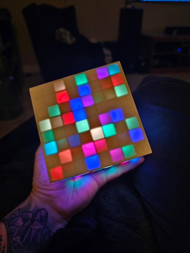 8x8x8 LED Cube Remix by MacGyverr | Download free STL model ...