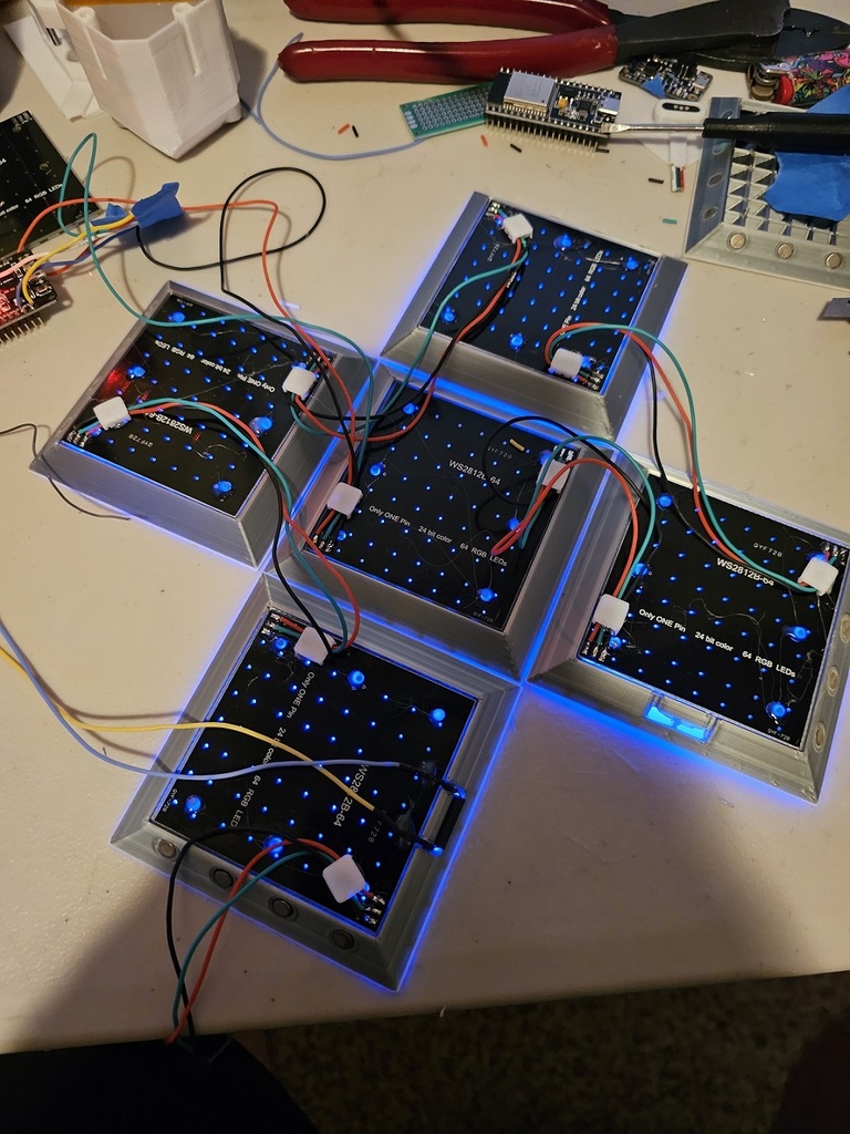 8x8x8 LED Cube Remix by MacGyverr | Download free STL model ...