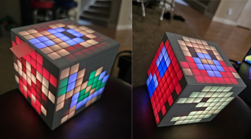 8x8x8 LED Cube Remix by MacGyverr | Download free STL model ...