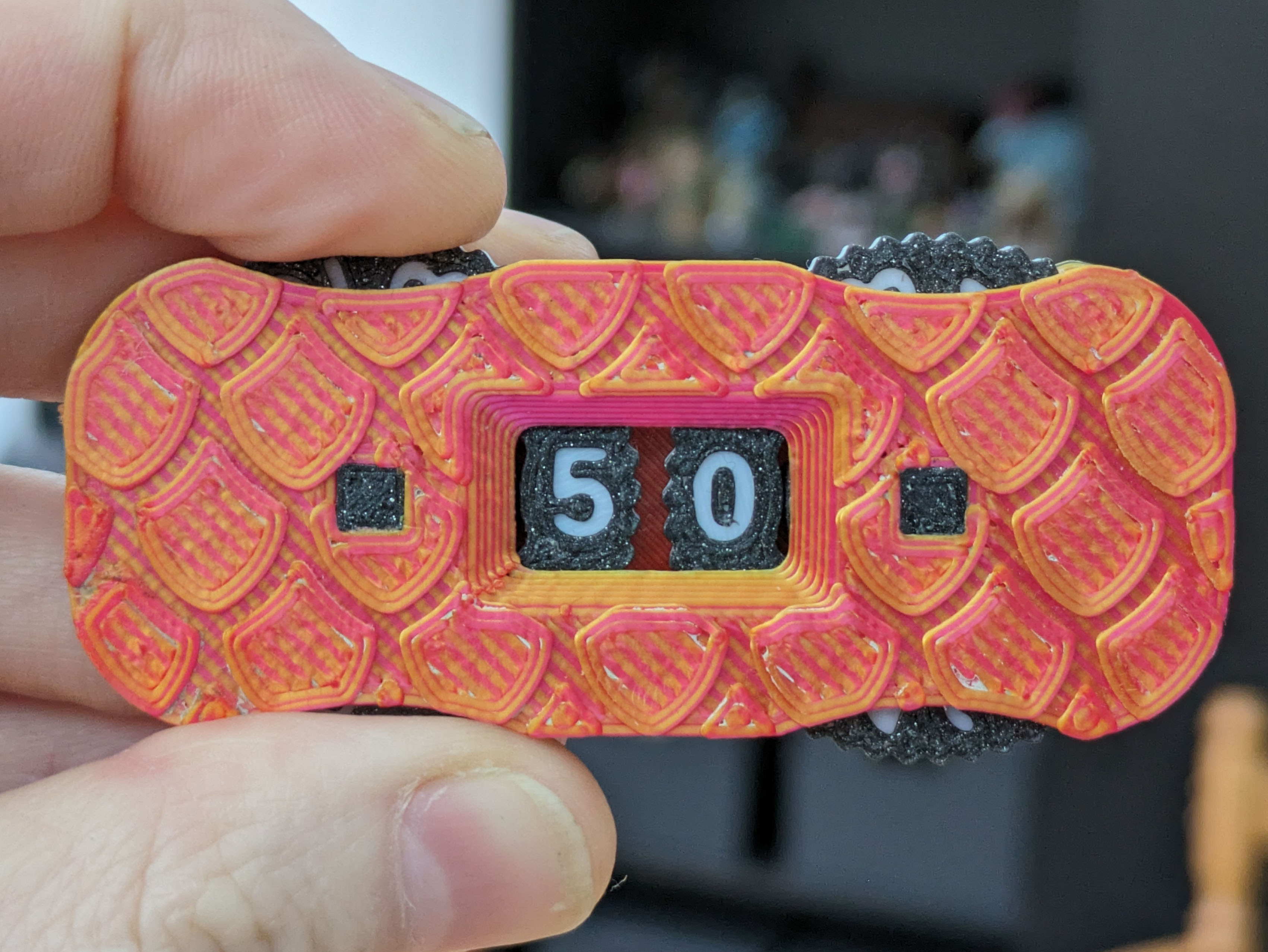 Health / Life / Stat Tracker Wheels for board games fully 3D Printable ...