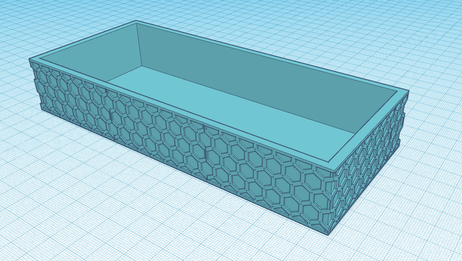 Box with honeycomb pattern by Lukáš Fořt | Download free STL model ...