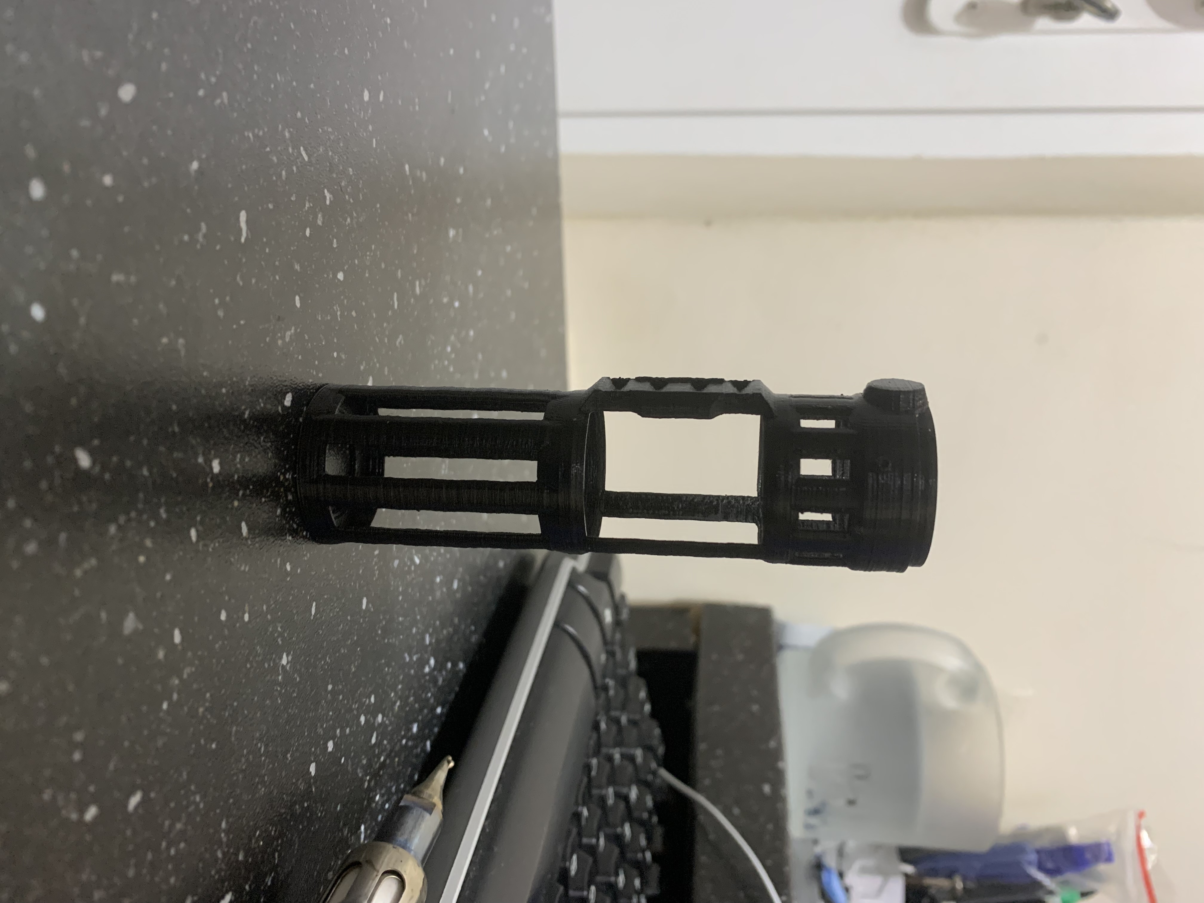 Lightsaber Butane Soldering Iron Grip by 4kicks | Download free STL ...