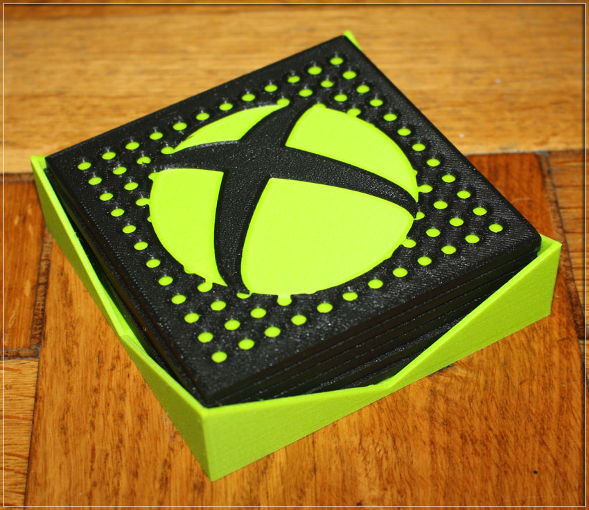 Xbox Coasters by Kalbo | Download free STL model | Printables.com