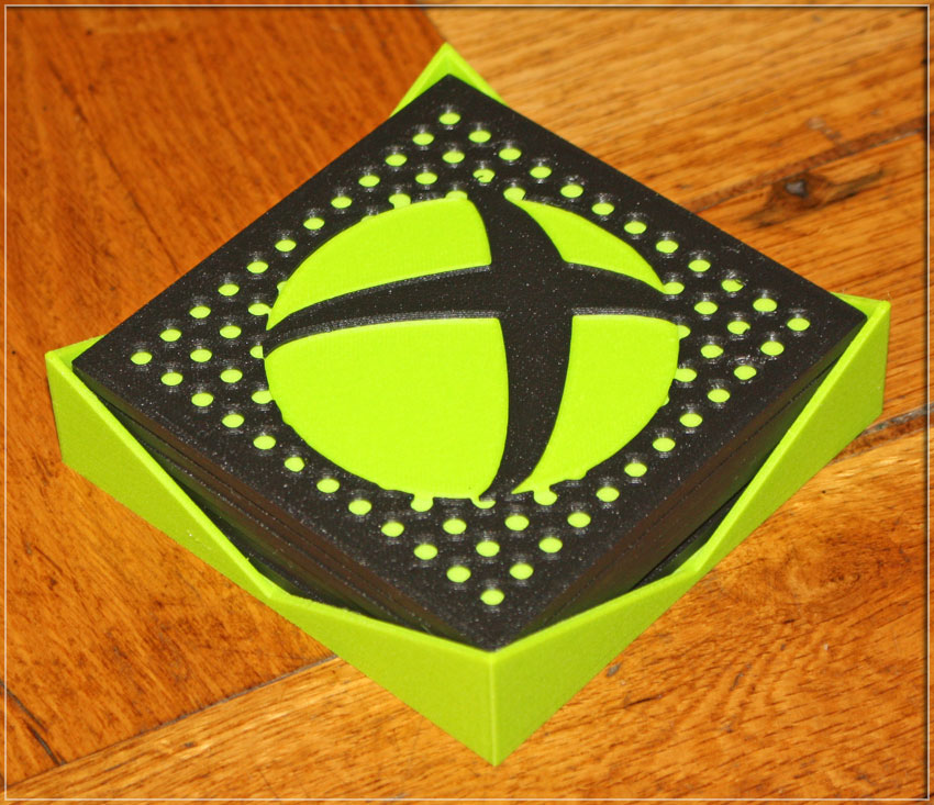 Xbox Coasters by Kalbo | Download free STL model | Printables.com