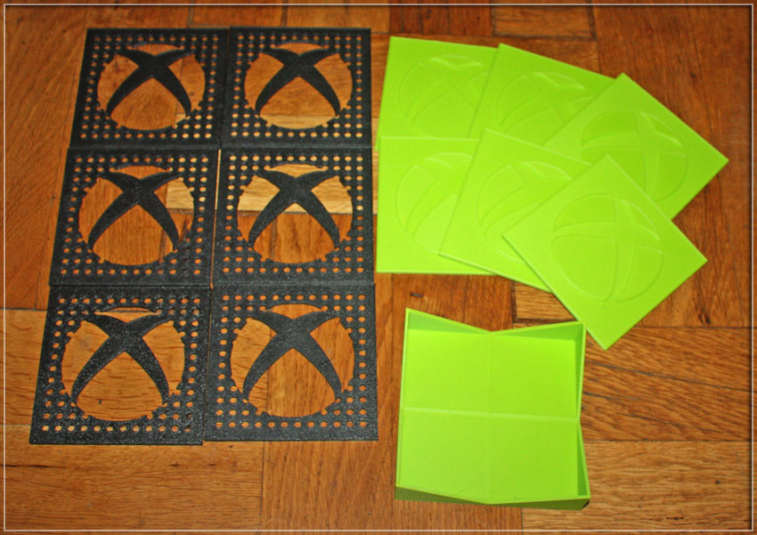 Xbox Coasters by Kalbo | Download free STL model | Printables.com