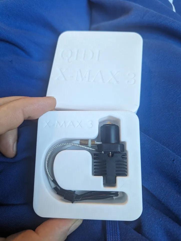 Box for Qidi X-Max 3 Hotend by Christian Putzer | Download free STL ...