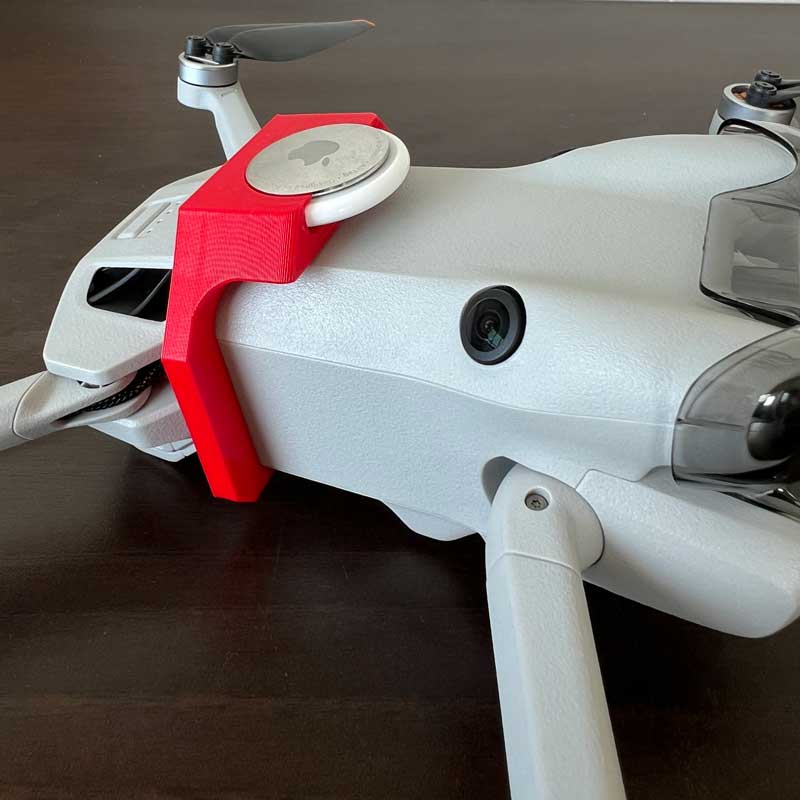 Apple Air Tag mount for DJI Mini 4 Pro drone by msatbsx | Download free ...