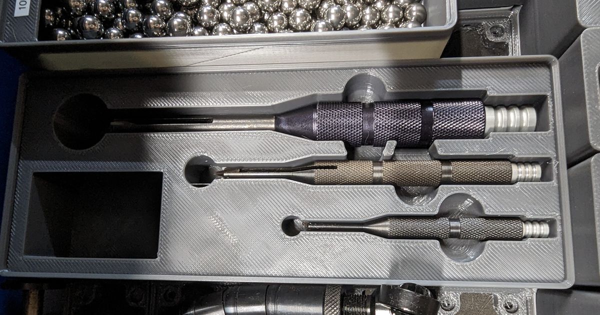 Gridfinity Noga RC3300 reversible countersink deburring set holder by ...