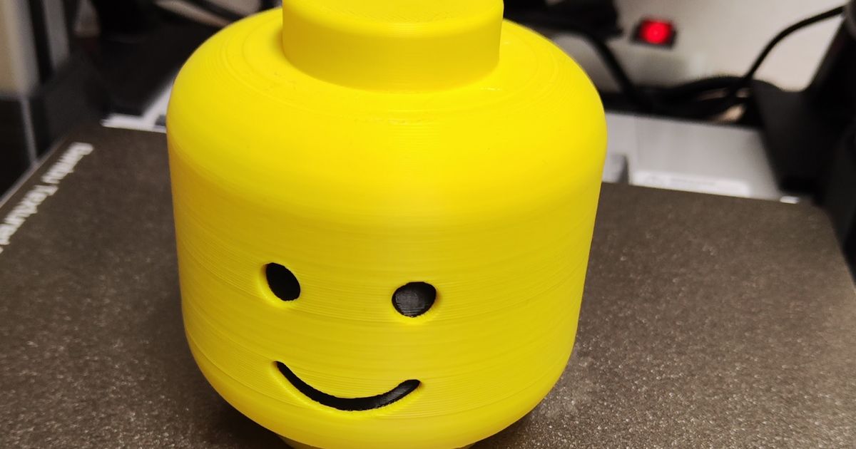 Lego Head Hitchcover - deeper by Dušan Medlín | Download free STL model ...