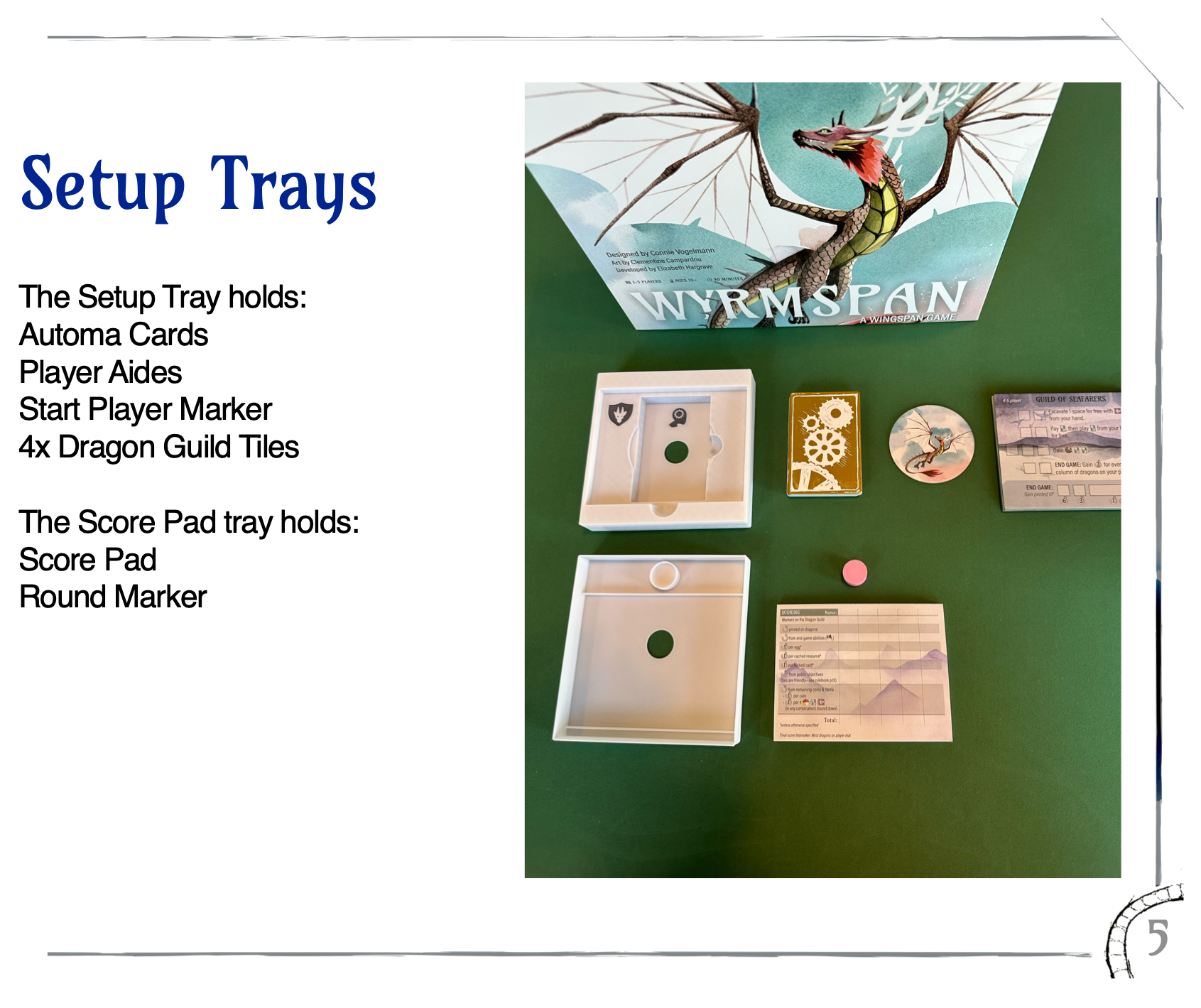 Wyrmspan Board Game Insert by Verrous just Verrous | Download free STL ...