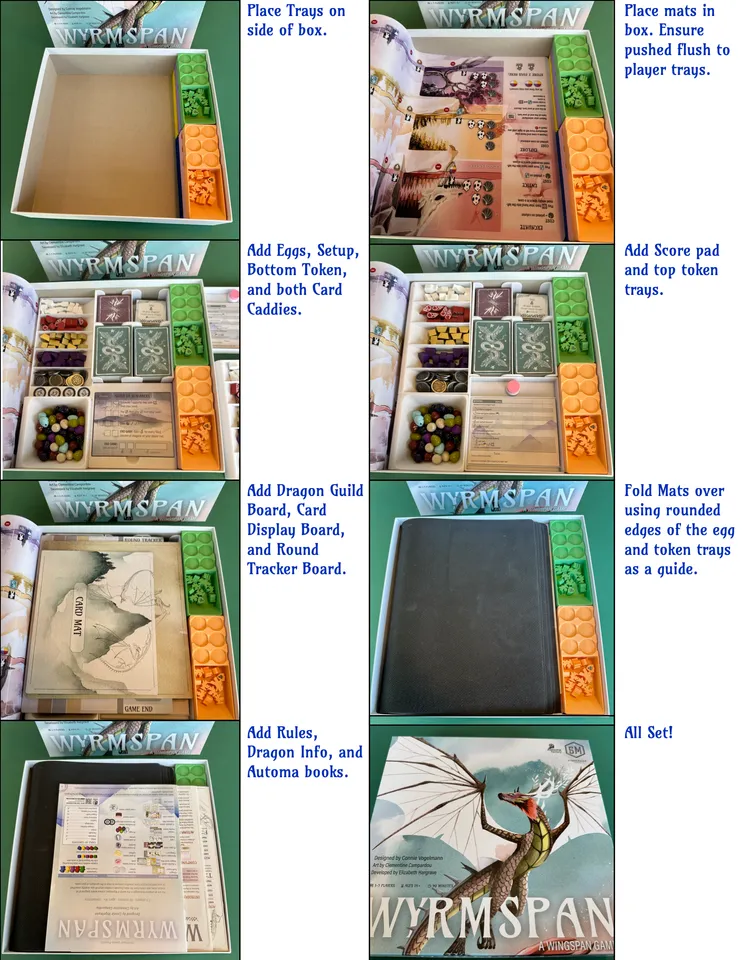 Wyrmspan Board Game Insert by Verrous just Verrous | Download free STL ...