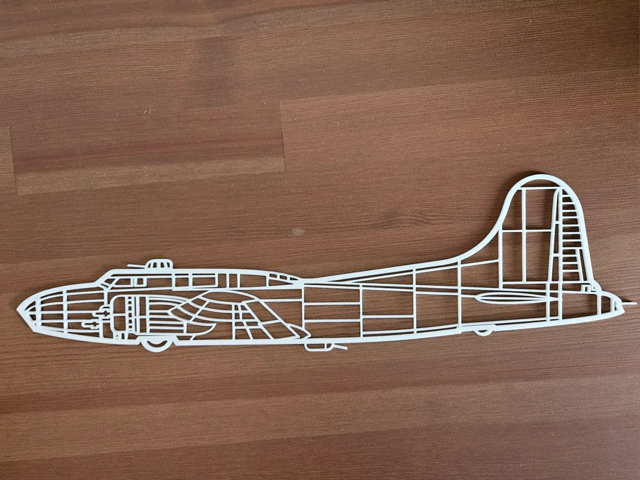 B17 Flying Fortress Wallart by LimaMike3D | Download free STL model ...