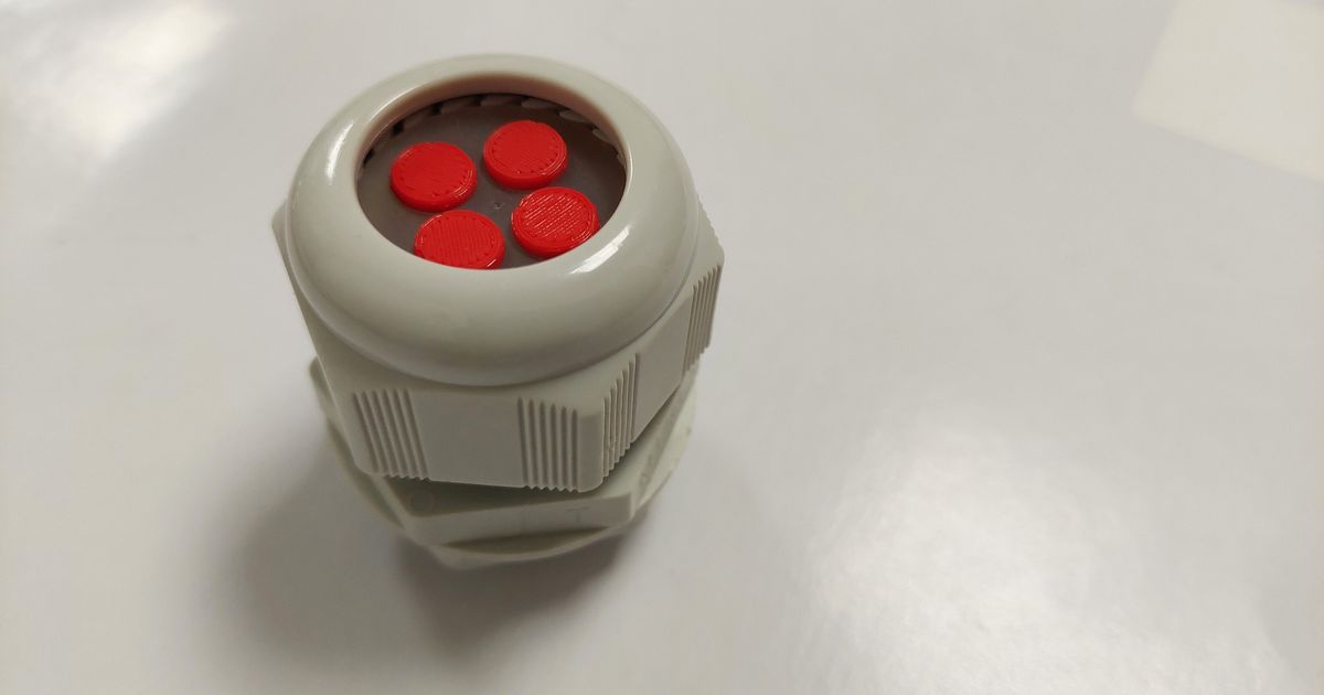 Plug_8mm*4_M32*1,5 by Očko | Download free STL model | Printables.com