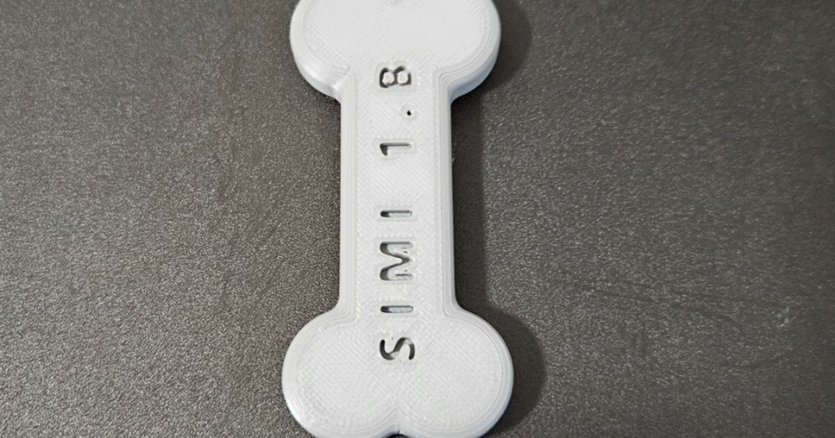 Big Bone Plate by JK | Download free STL model | Printables.com