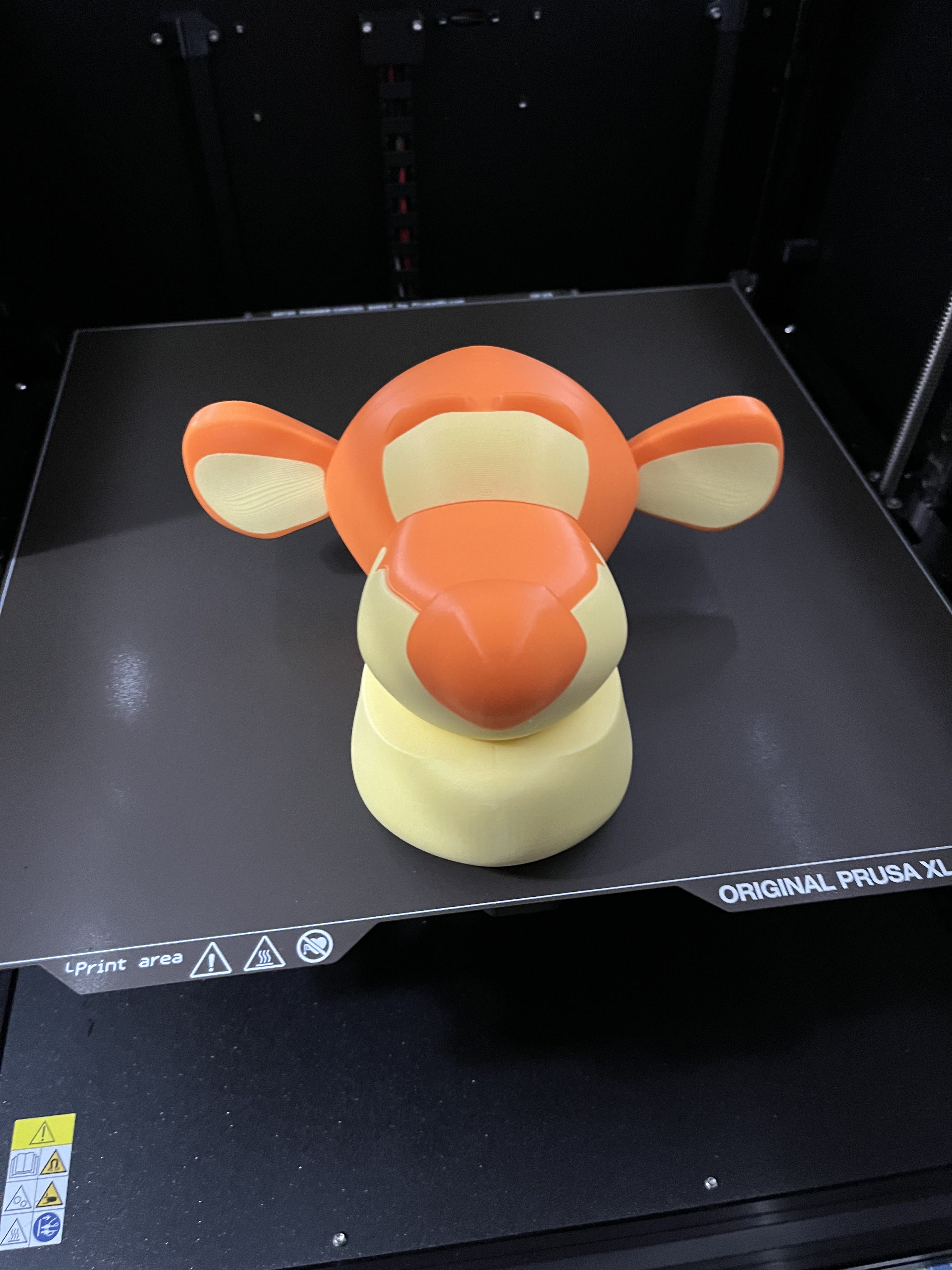 Tigger's Head for Large Lego Models by bmccarthy321 | Download free STL ...