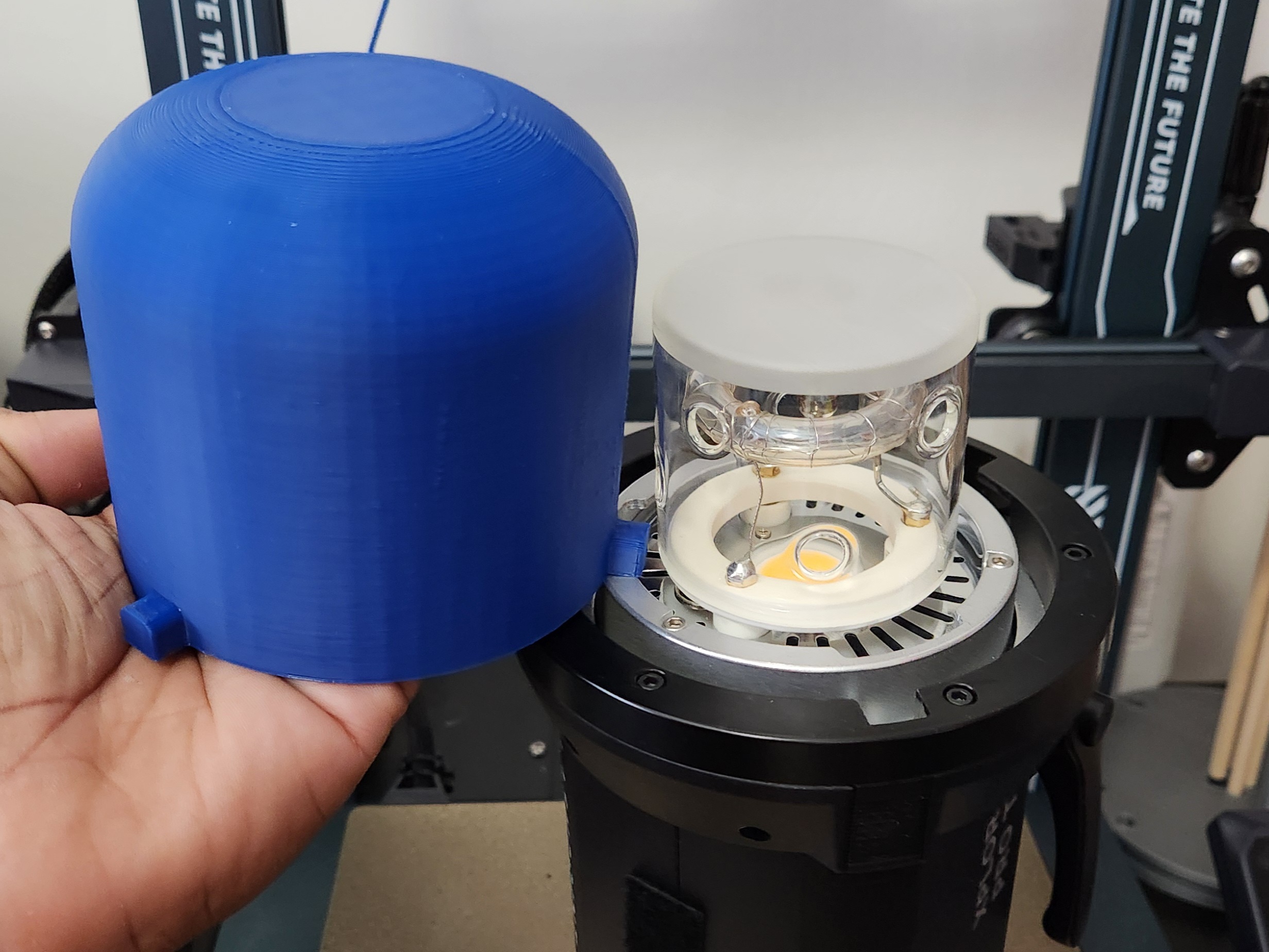 Bowens Mount Flash Cover- AD400 by -Juicebox- | Download free STL model ...