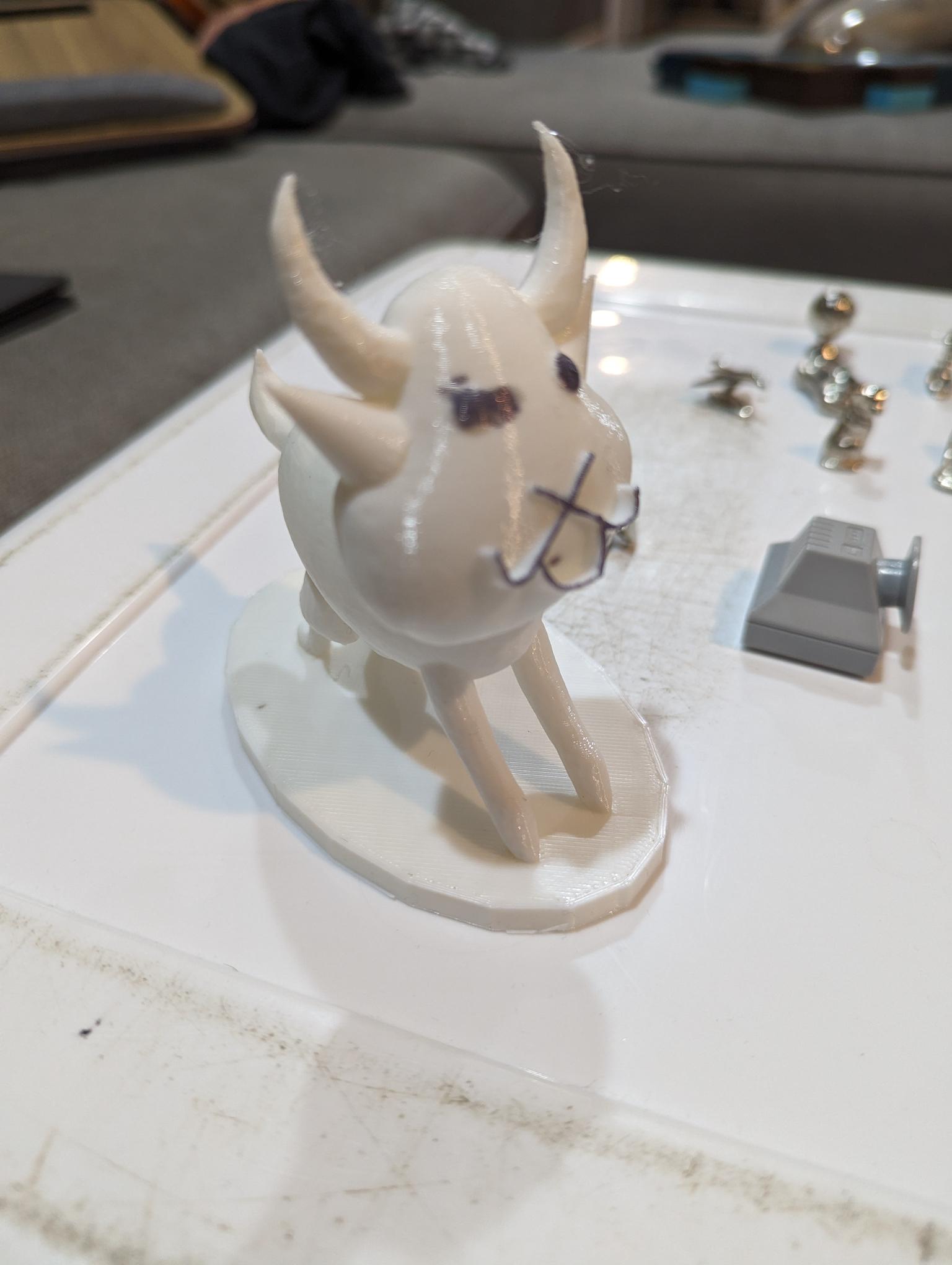 The Battle Cats: Cow Cat by Miketru | Download free STL model ...